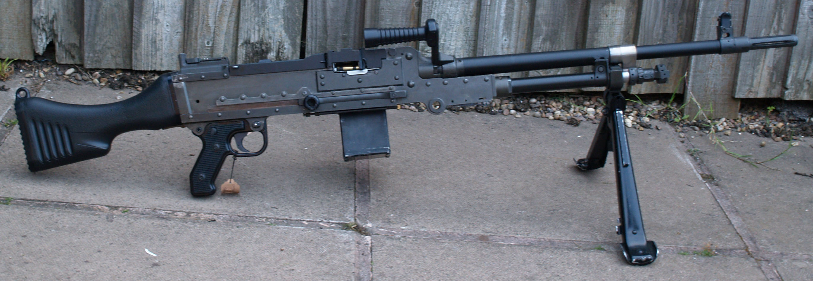 Deactivated Light Machine Guns