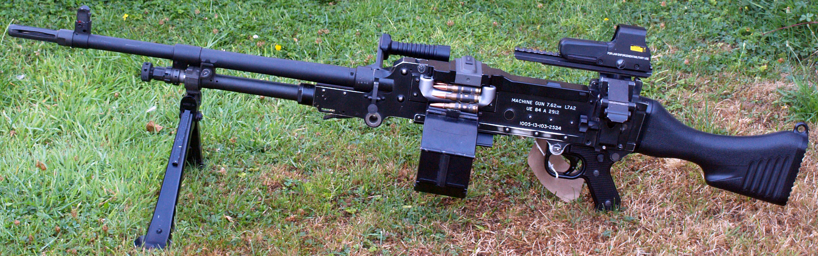 Deactivated Light Machine Guns